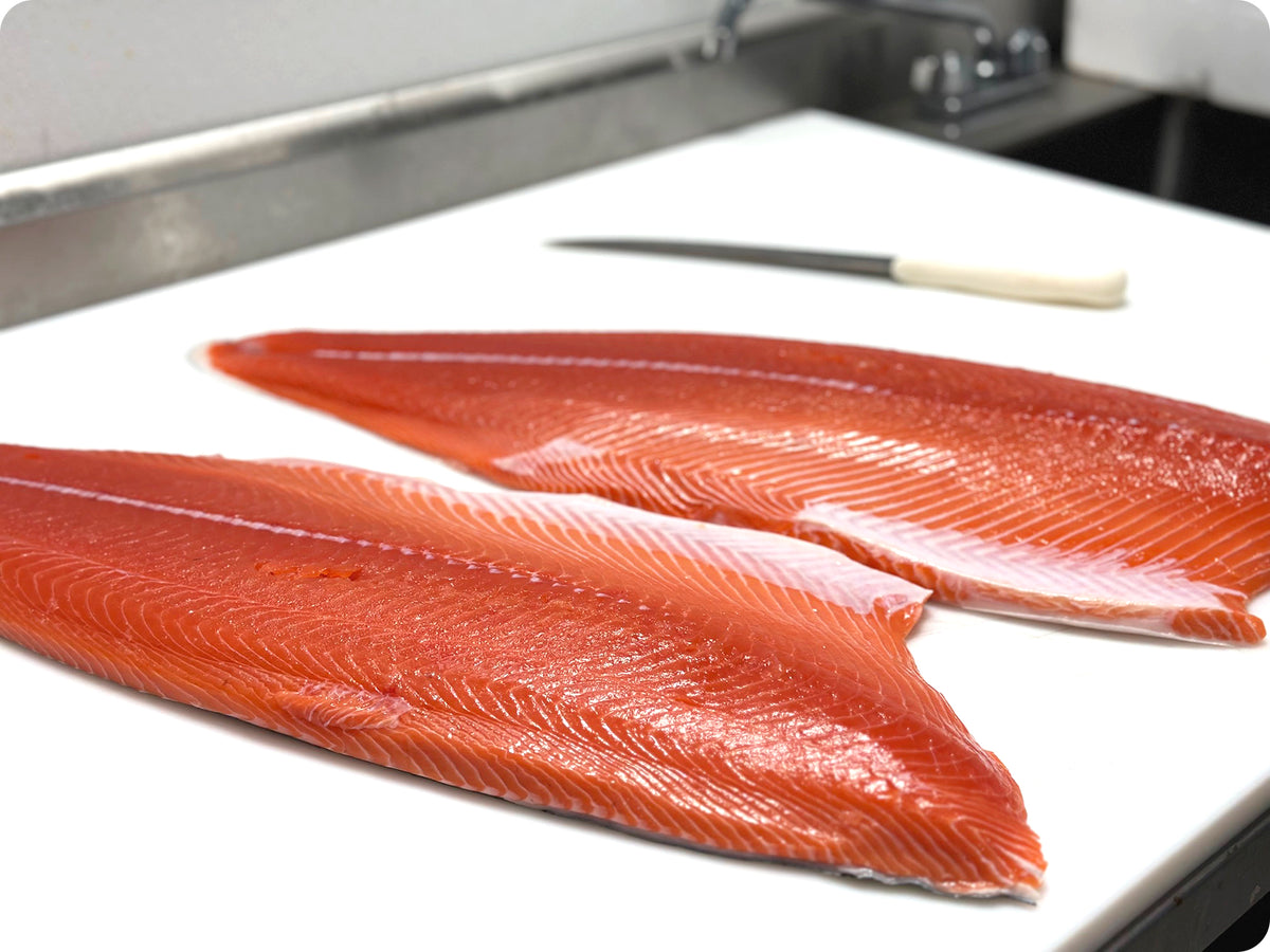 Wild King Salmon Fillet (fresh) – Big Alaska Seafood